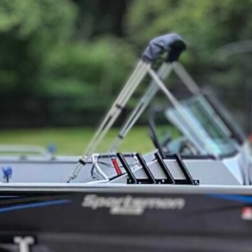 Side Console 4 Rod Holder Set | Precision Fishing Designs